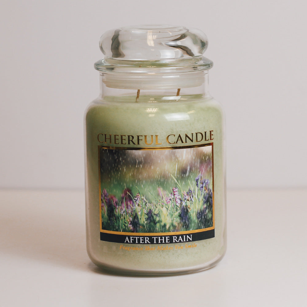 After The Rain Scented Candle -24 oz, Double Wick, 135-hour burn time ...