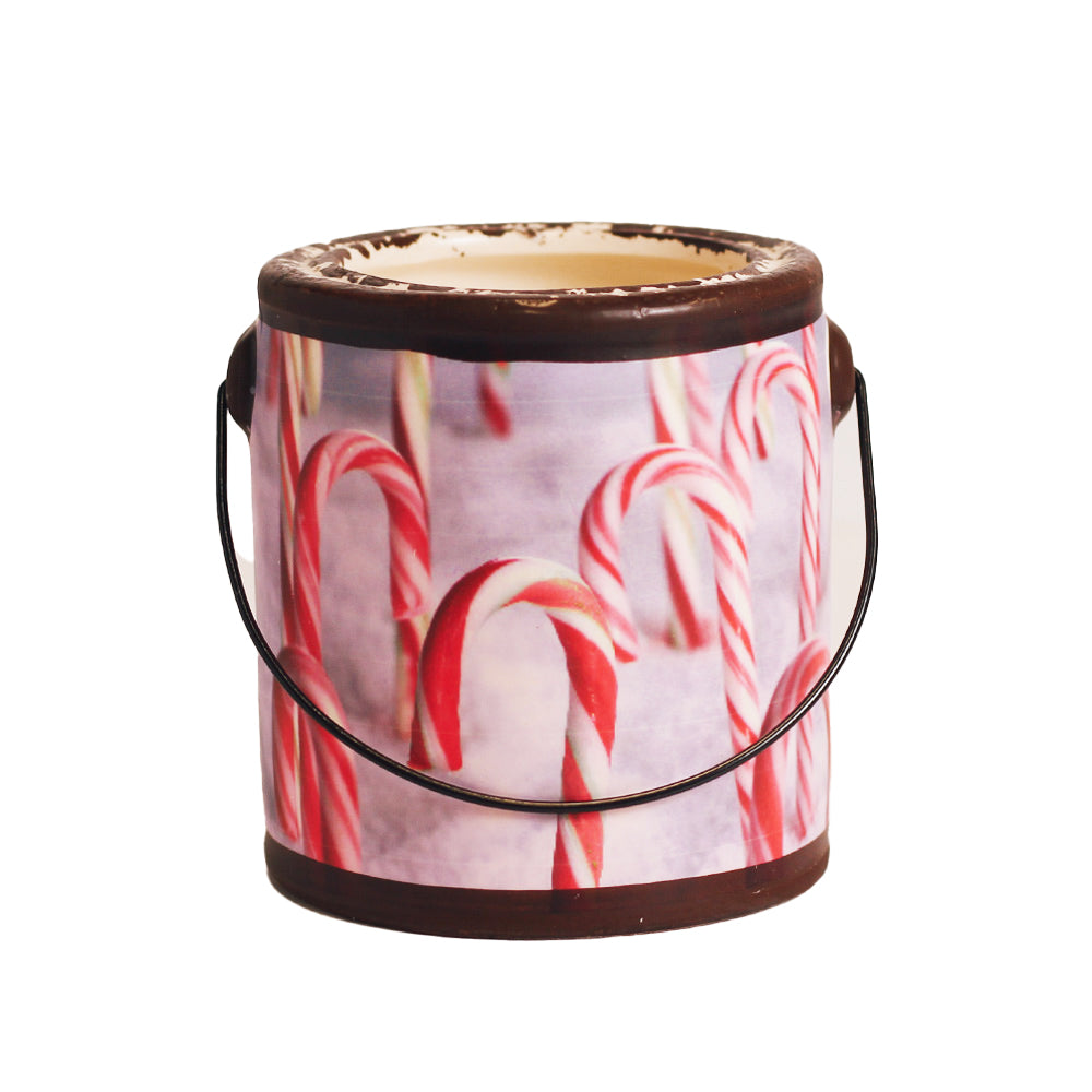 Candy Cane Farm Fresh Candle | A Cheerful Giver