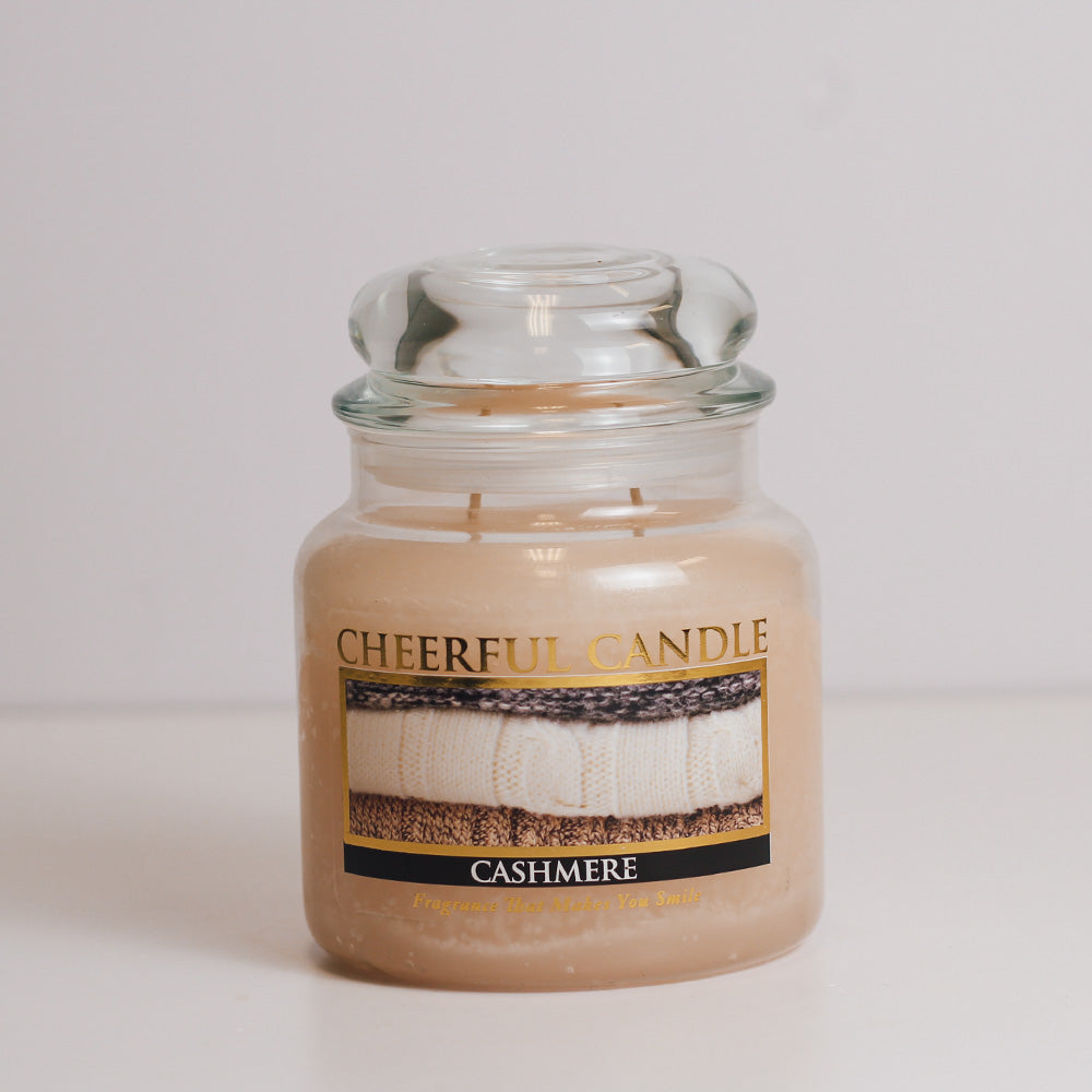 Cashmere Scented Candle -16 oz, Double Wick, 80-hour burn time, made in ...