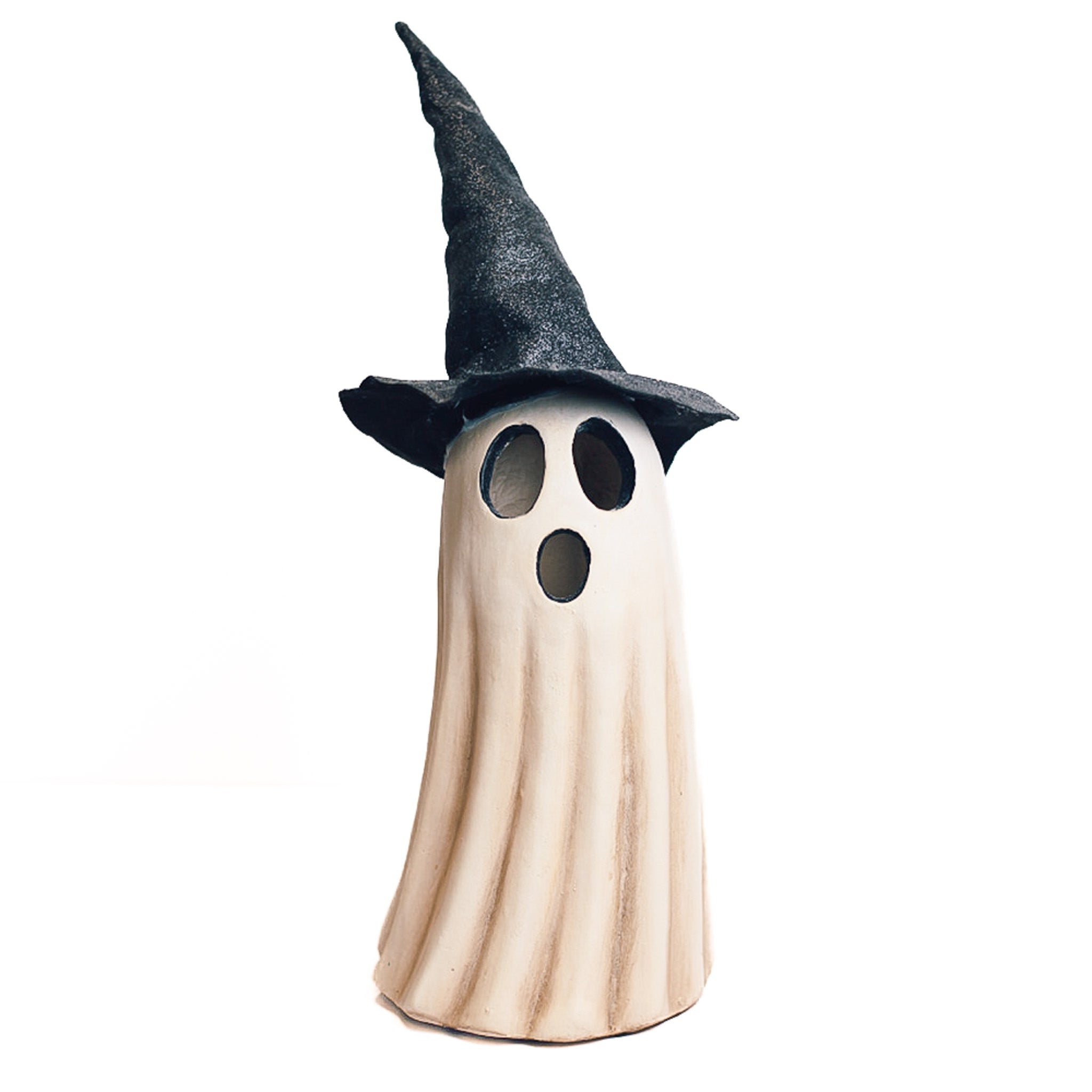 Witch Hat Ghost - Fall Home Decor | A Cheerful Giver