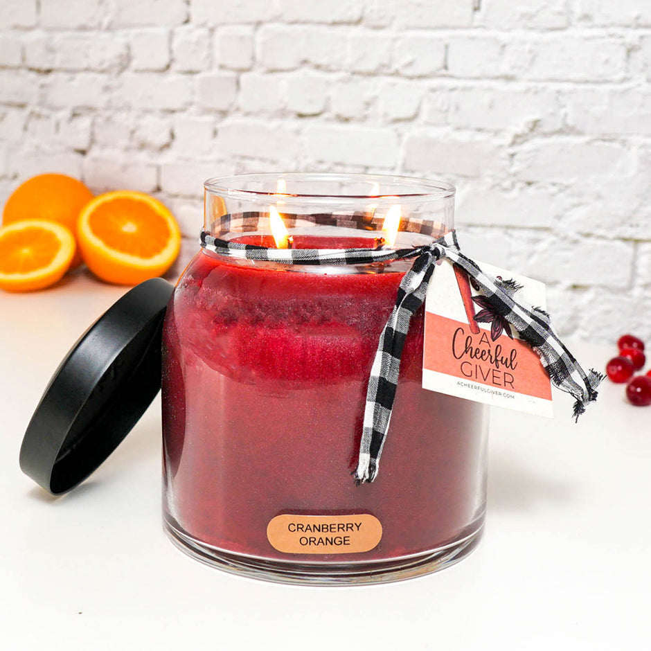 Autumn Orchards Scented Candle | 24-Ounce Cheerful Candle | A Cheerful ...