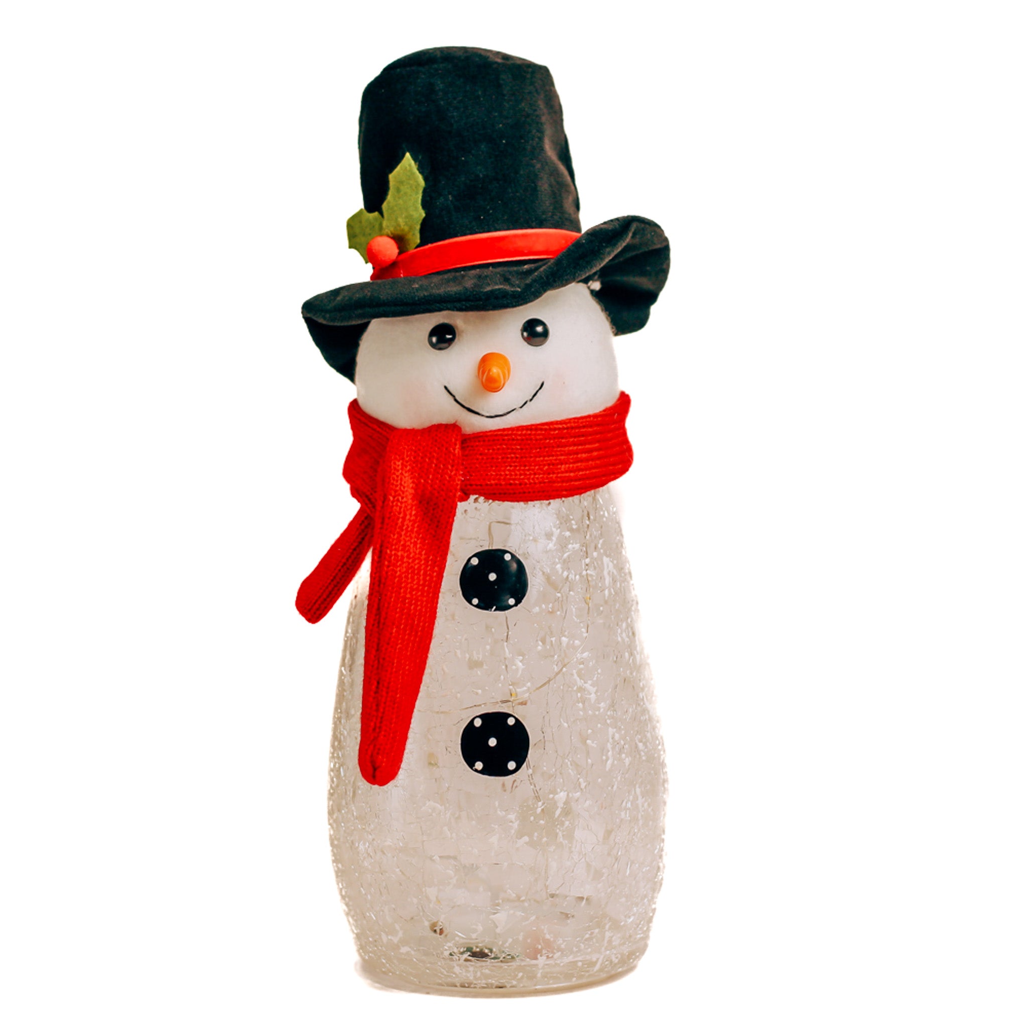 Snowy Top Hat Plush Snowman | A Cheerful Giver