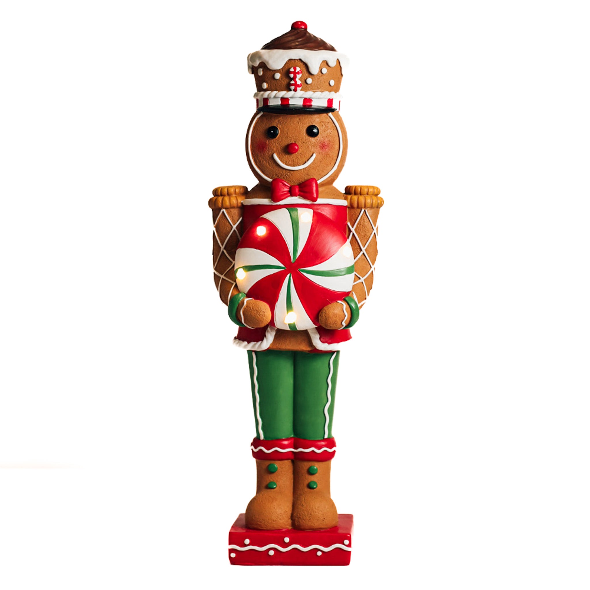 Peppermint Gingerbread Man | A Cheerful Giver