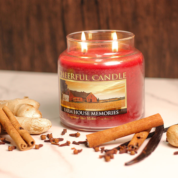 16-ounce Cheerful Candle Collection- A Cheerful Giver Candle Company